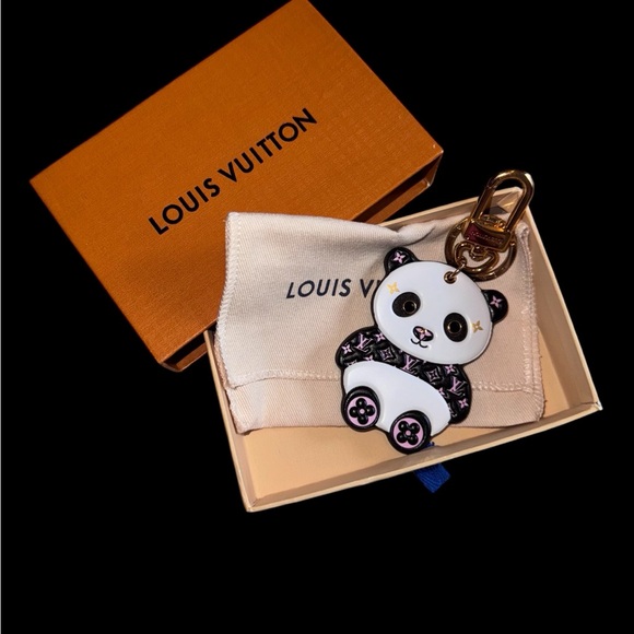 Louis Vuitton | Accessories | New And Rare Louis Vuitton Panda Keychain ...